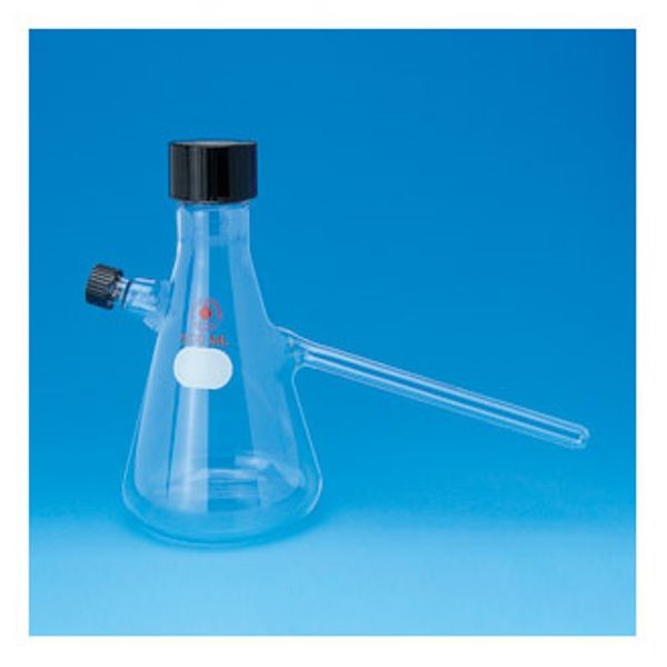 Ace Glass Flask, Nephelo, 500ml, 12mmod X 130mm Sidearm, With Screw ...