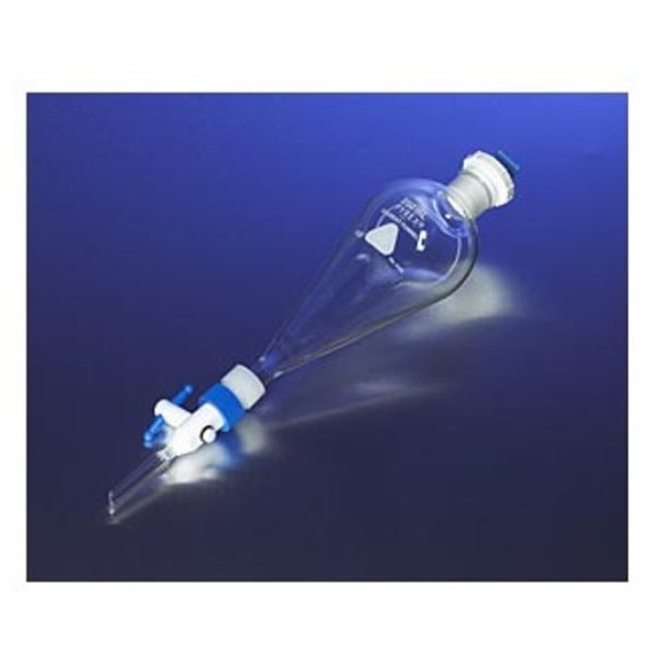 Ace Glass 250ml Squibb Econ Separatory Funnel, cs/4, sp/1, 6406-250 4167-10
