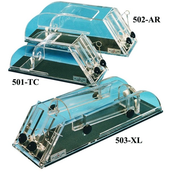 Plas-Labs 6 x 24 x 5" Rabbit Restrainers 501-TC