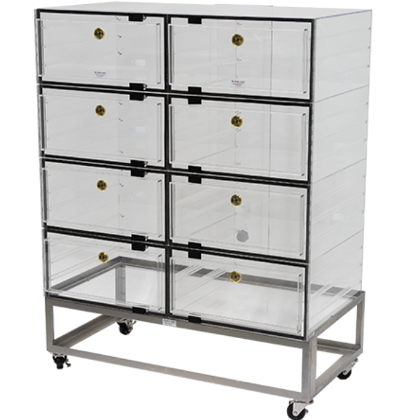 Plas-Labs 48" x 24" x 62" Desiccators 860-8-CG Lab Equipment ...