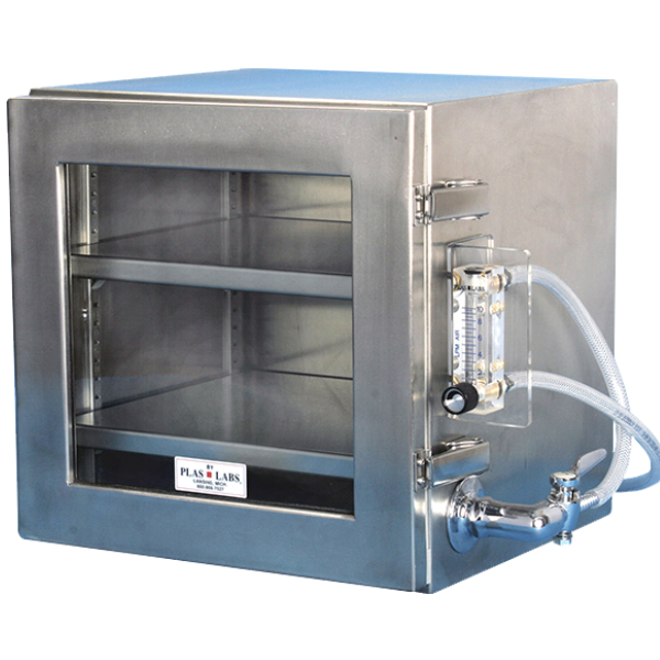 Plas-Labs 12" x 12" x 12" Desiccators 860-SS Lab Equipment ...