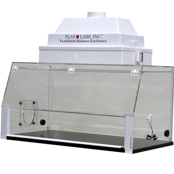 Plas-Labs 47.5" Wide x 21" Deep Ventilated Balance Enclosures 900-VBE ...