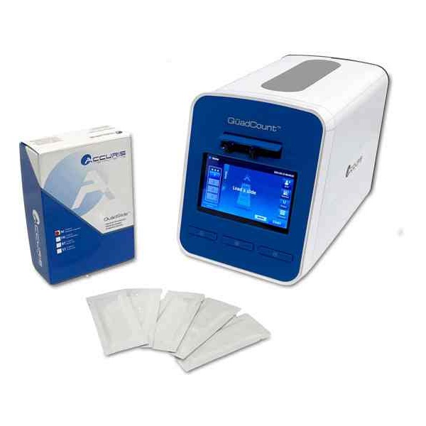 Accuris QuadCount Automated Cell Counter, 230V E7500-E