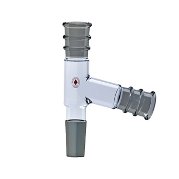 Ace Glass Side Arm Adapter, 75 Degree, 24/40 Outer Joints Top And Side ...