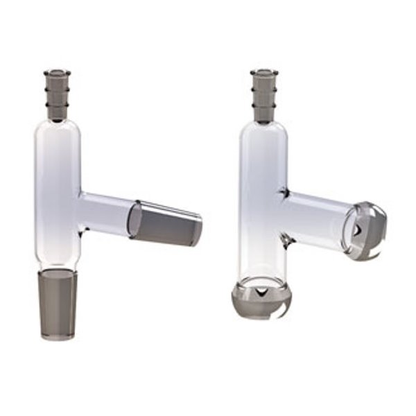 Ace Glass Adapter, 75 Degree, 10/30 Outer Top, 29/42 Inner Side And ...