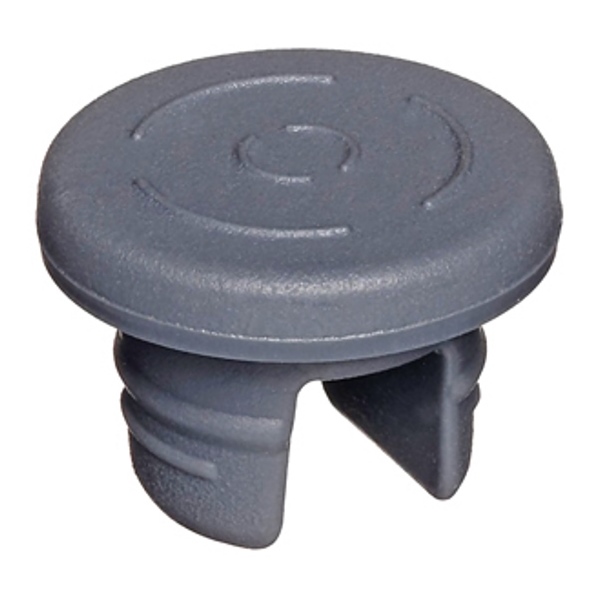 Ace Glass Stopper, Straight Plug Flange Style, Natural Red Rubber, Fits ...