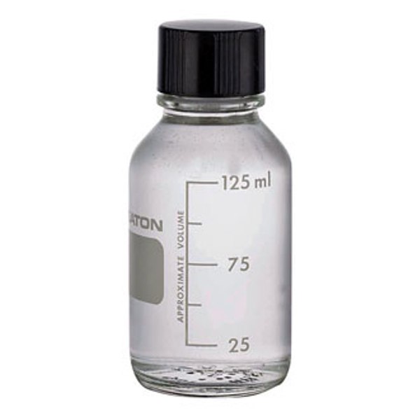 Ace Glass Storage Bottle, 125ml, Graduated, Marking Label, 33-430 ...
