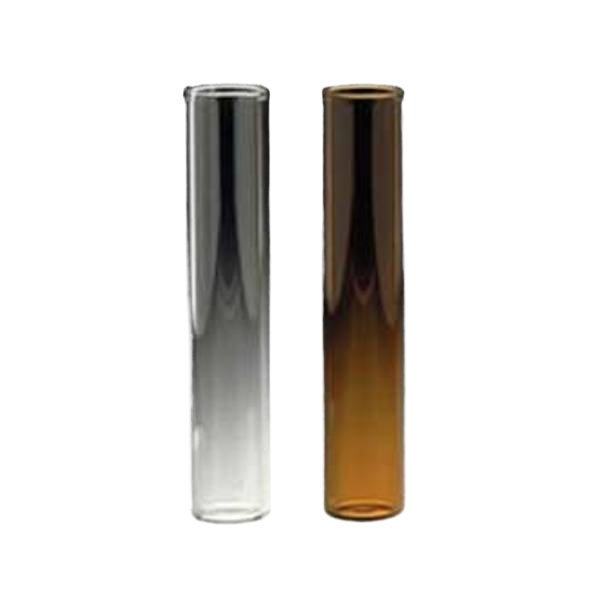 Ace Glass Vials, Shell, 1ml, Amber, 8X40mm With Snap Cap, Pk/200 5698-14