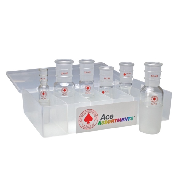 Ace Glass Adapter Assortment, Set Three, #7 Ace-Thred& Probe To ...