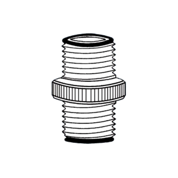 Ace Glass Coupling, #7 To #7 Ace-Thred&, PTFE, Front Seal Epdm O-Rings ...