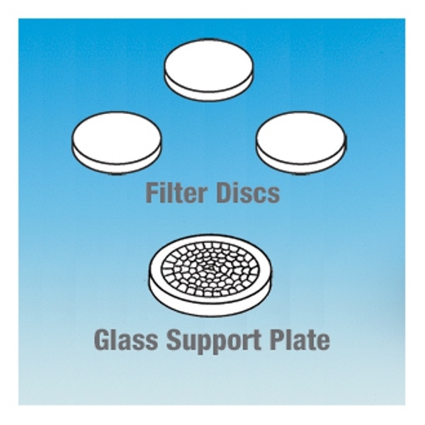 Ace Glass 73mm Porosity D Glass Filter Disc Designed For Removable Use ...