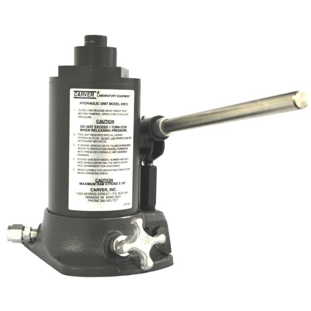 Carver 3912 12 Ton Hydraulic Unit/Jack for Standard 12 ton manual ...