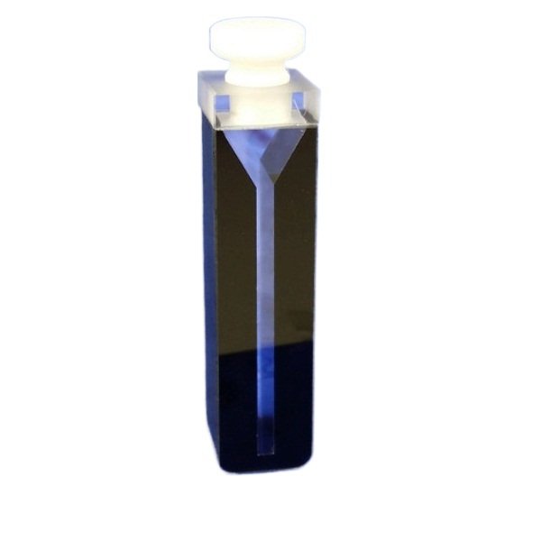 Fireflysci Type 30M Micro Black Cuvette (Material: UV Quartz ...