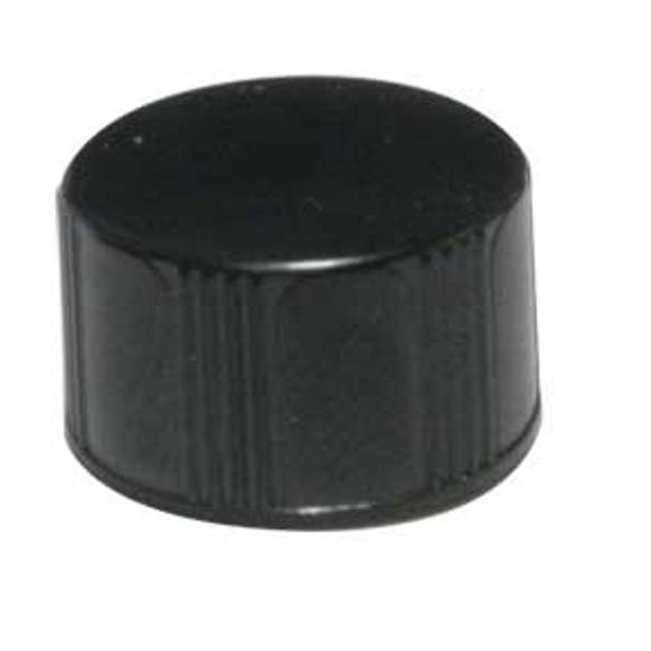 Fireflysci Closed Black Solid Screw Cap (Type 34S, 41, 43, 46, 46FL) SC1