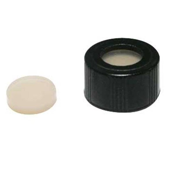 Fireflysci Open Black Septum Screw Cap (Type 34S, 41, 43, 46, 46FL) SC2