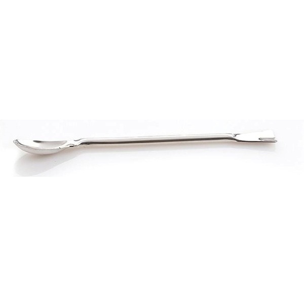 Foxx Life Sciences EZBio Stainless Steep Offset Spoon 304 SS Steel ...