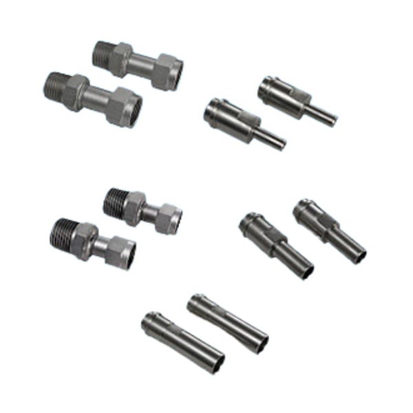 Ace Glass Adapters, (2), Julabo, M16X1F-3/8in Tube 12300-28