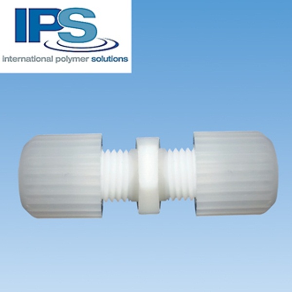 Ace Glass PTFE 12mm Tube Compression Union 12721-30