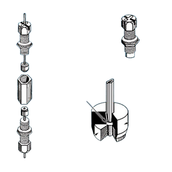 Ace Glass End Fitting For Connection 12724-04