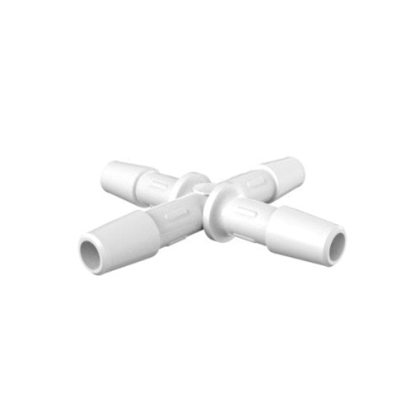Foxx Life Sciences Eldon James 1/4"HB, Cross Fitting, Polypropylene (PP ...