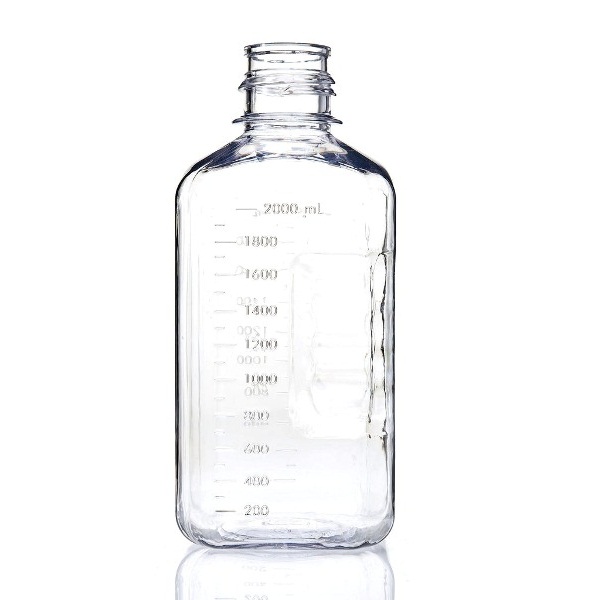 Foxx Life Sciences EZBio 2 L (2,000 mL) PC Media Bottle, Non-Sterile ...