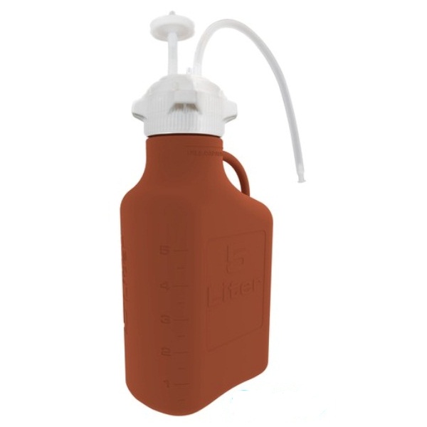 Foxx Life Sciences EZBio Single Use Carboy Assembly, 5 L (1 Gal) Gamma ...