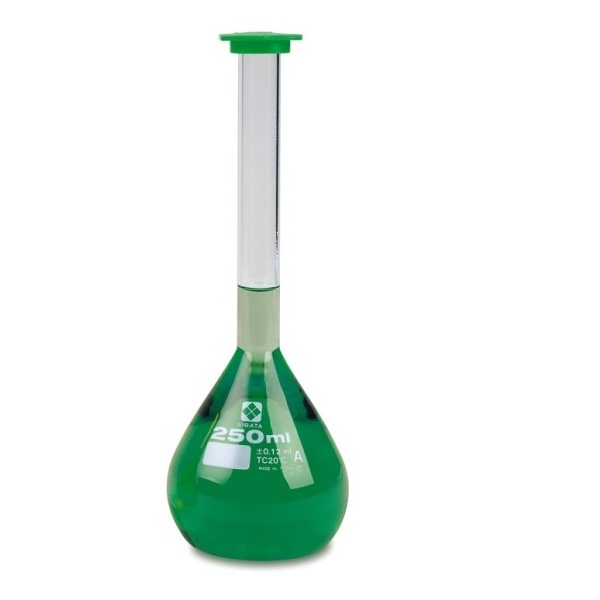 Veegee Scientific 100mL Sibata Volumetric Flasks, Snap Cap (Pack of 4 ...