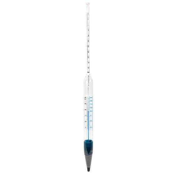 Veegee Scientific 0 to 12° Range, Brix Hydrometers with Thermometer (°C ...