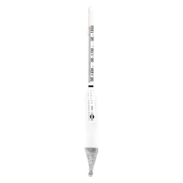 Veegee Scientific 1.200 to 1.450 Range, Wide Range Specific Gravity ...