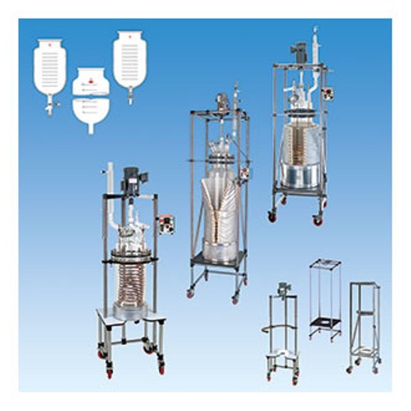 Ace Glass Flask, 200L Cylindrical, Flush Drain Bottom, 12In Flat Flange ...