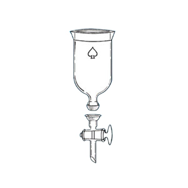 Ace Glass Flask, Stopcock Drain Only, 28/15 6492-10