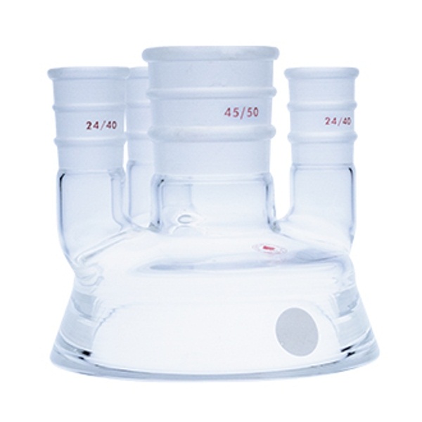 Ace Glass Head, 100mm Conical Flange, 4 Neck, 45/50 Center, (3)24/40 ...