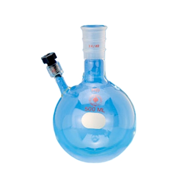 Ace Glass Flask, Round Bottom, Heavy Wall, 250ml, 24/40 Center, #11 Ace ...