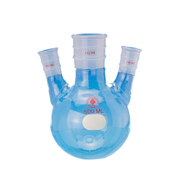 Ace Glass Flask, Round Bottom, Three Neck, 6L, 34/45 Center, 24/40 ...
