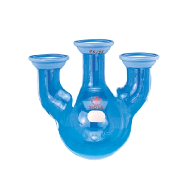 Ace Glass Flask, Round Bottom, Three Neck, 6L, 35/25 Center, 35/25 ...