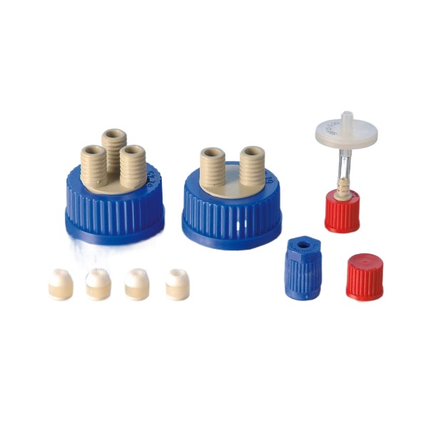 Ace Glass Cap, Gl45 Connection System, Gl14, Pressure Equalization, Pbt ...