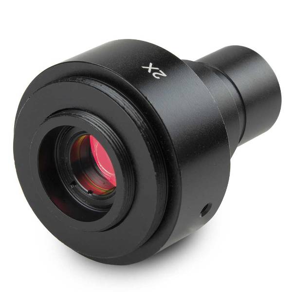 Globe Scientific Universal Slr With Built-In 2X, Lens For Standard 23 ...