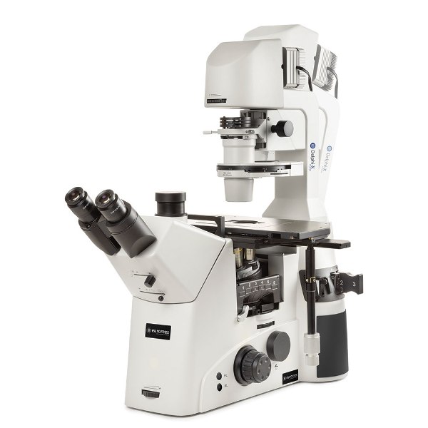 Globe Scientific Trinocular Delphi-X Inverso, Microscope, W/ WF10x/25mm ...