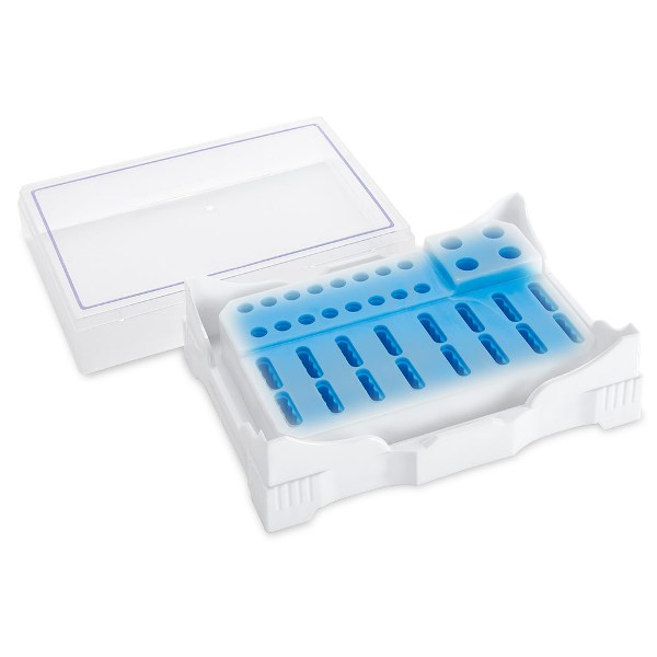 Globe Scientific PCR Cold Work Rack, 4°C, Holds 64 x 0.1mL for Corbett ...