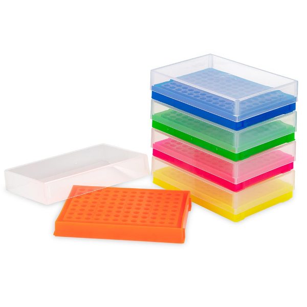 Globe Scientific PCR Work Racks, 96 well for PCR Plates and Strips PK/5 ...