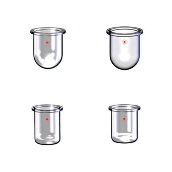 Ace Glass Flask, 2000ml, Cylindrical, Round Bottom, 168mm OD X 130mm Id ...