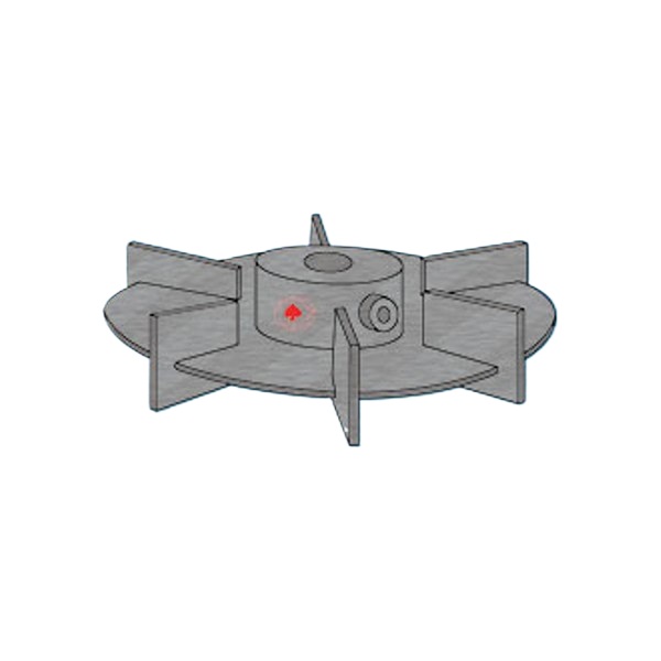 Ace Glass Agitator, Turbine, Stainless Steel, 10mm Od, 89mm Diameter ...