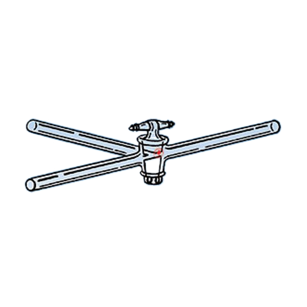 Ace Glass 2mm Stopcock T-Bore PTFE Plug 8146-05
