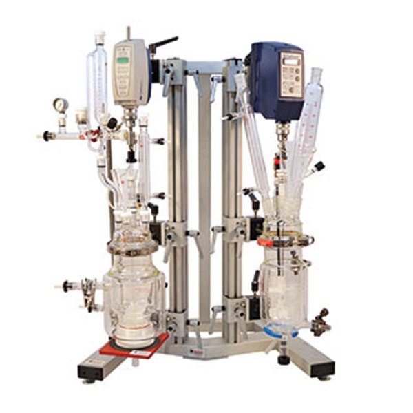 Ace Glass Reactor Stand, Dual Scale-Up Series, 3 To 6 Liter Size, 19-1/ ...