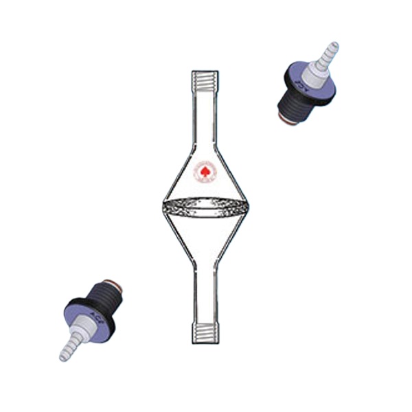 Ace Glass Filter Tube, Porosity D Fritted Disc, #15 Ace Threds 7213-10