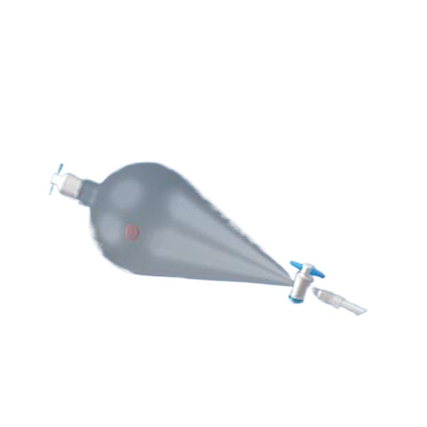 Ace Glass 4000ml Separatory Funnel, Pear Shaped, Complete With #15 ...