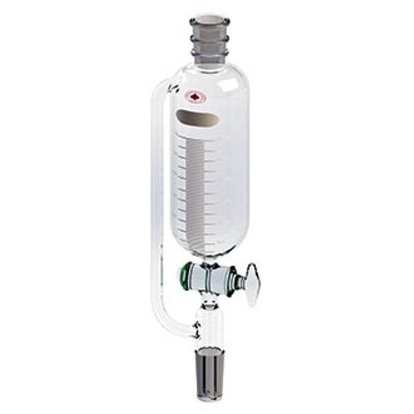 Ace Glass 500ml Graduated Pressure Equalizing Funnel, 24/40 Top, Glass ...