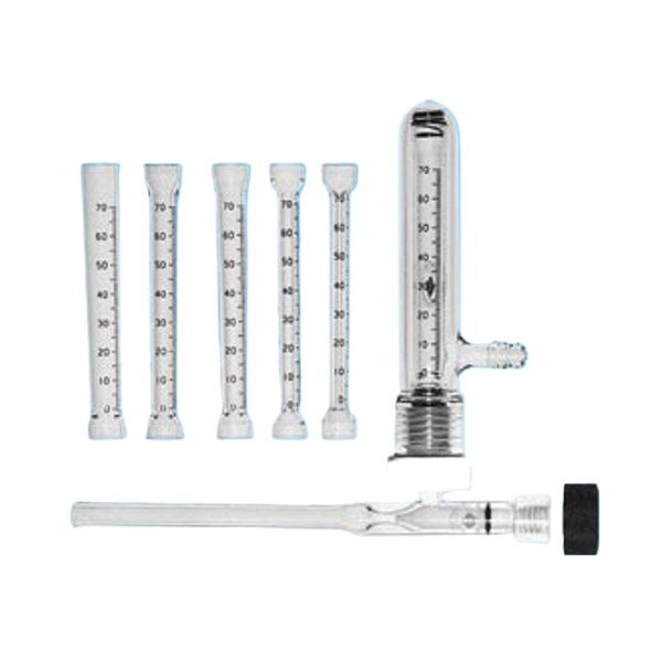 Ace Glass Rotameter, Compact, Complete Unit Featuring Multiple Tubes ...