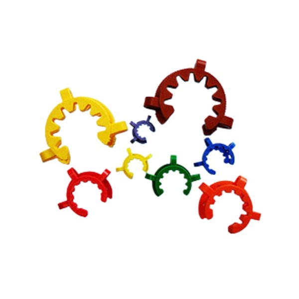 Ace Glass Joint Clips, 40/35, Keck Type, Pom Acetal Resin, Dark Yellow ...