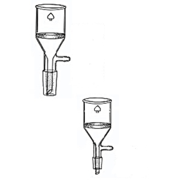 Ace Glass Funnel, Filter, Porosity B, 60ml, 14/20 9439-04
